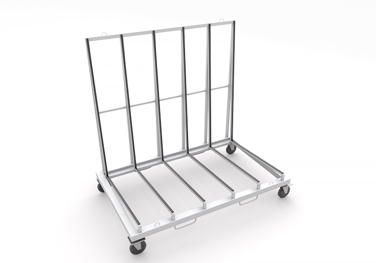 Elumatec KW 2 Commissioning trolley 3d model - 3DComps